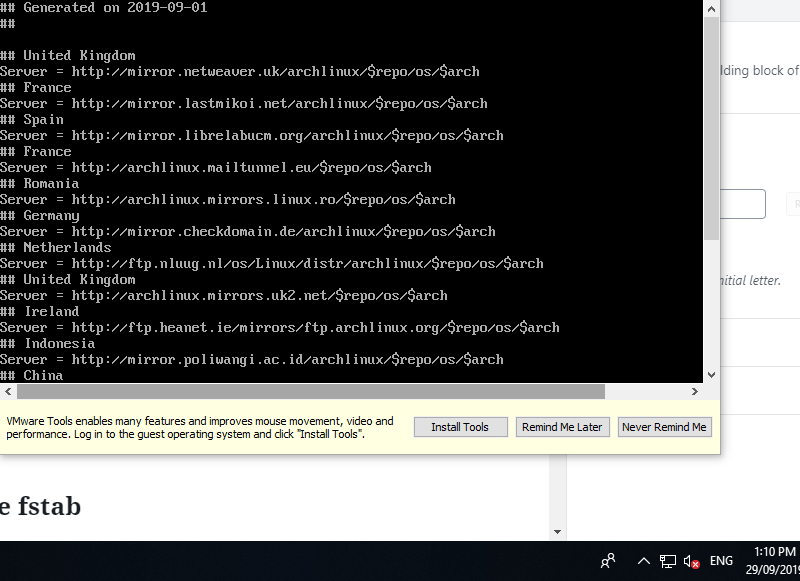 arch-linux-mirrorlist-cyberblogspot